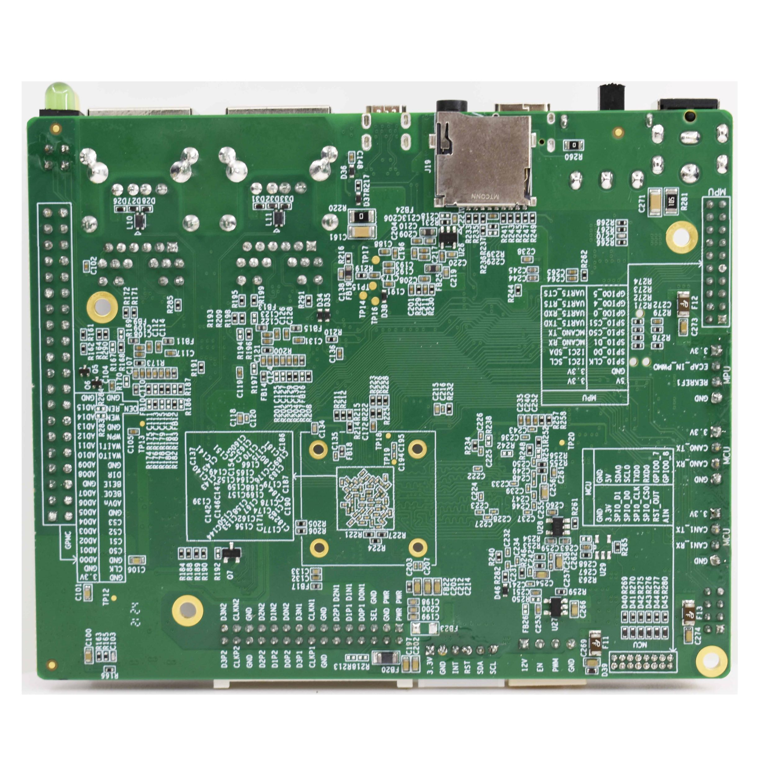 SBC-ET-AM62,2GB DDR4,8GB EMMC,1xLvds,GPMC,2xGBE,Medical Device ...